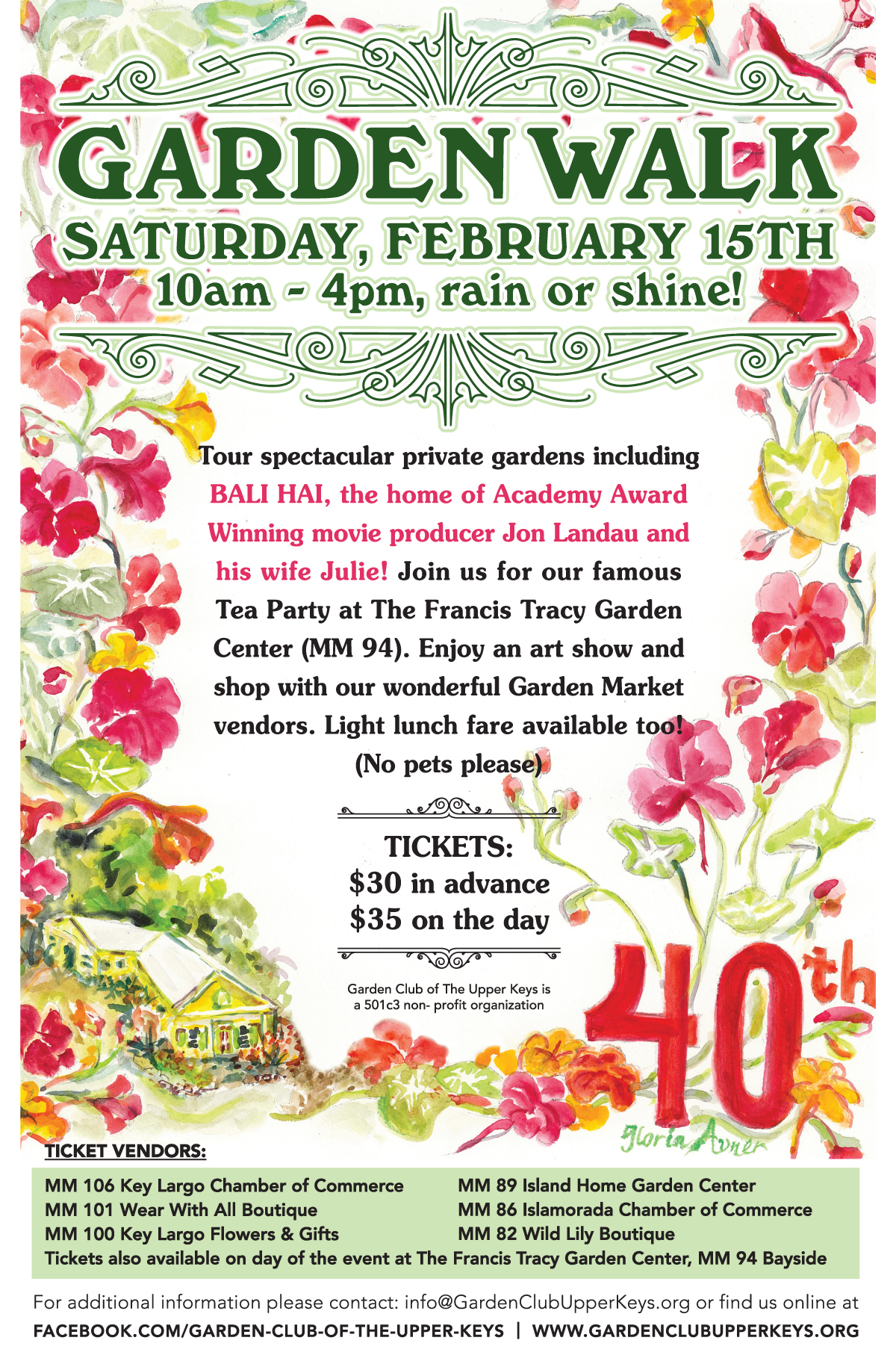 GW Posters – Garden Club of the Upper Keys